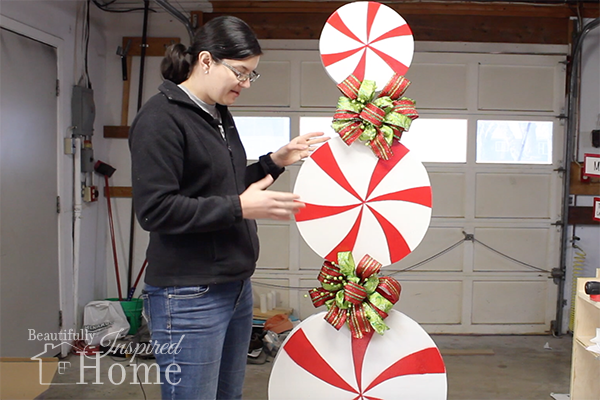 DIY Peppermint Candy Holiday Decoration – Beautifully Inspired Home
